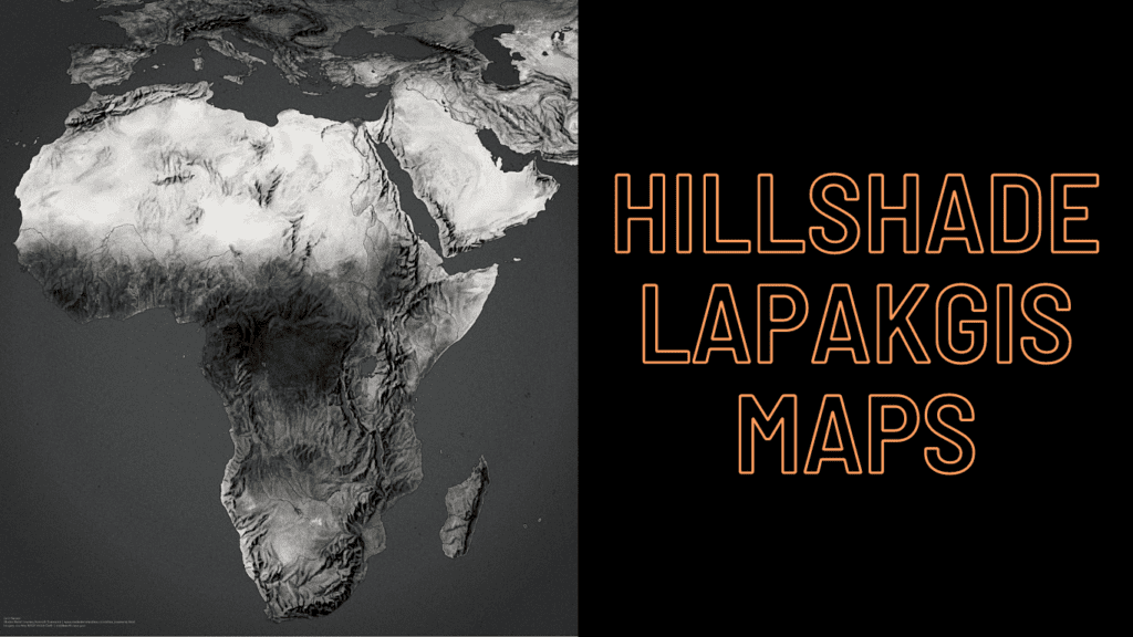 hillshade lapakgis 3D Technique